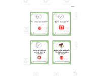 French: Speaking Card Game - Calendar and Time Vocabulary by Teach Simple