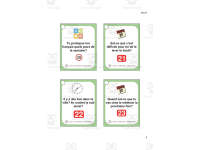 French: Speaking Card Game - Calendar and Time Vocabulary by Teach Simple