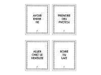 French speaking game - Tell me 3 things - Dis-moi trois choses by Teach ...