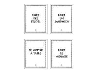 French speaking game - Tell me 3 things - Dis-moi trois choses by Teach ...