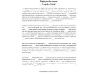 French subjunctive or indicative worksheet - Complétez les phrases by ...