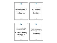 French: Tell me 3 things Speaking Game - Travel Theme by Teach Simple