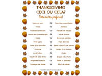 French Thanksgiving This or That Activity - No prep printable by Teach ...