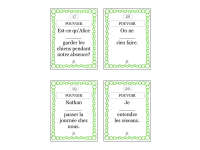 French Verb POUVOIR - Present & Conditional - Practice Cards by Teach ...