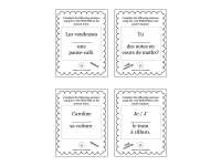 French Verb PRENDRE - PRESENT & PASSE COMPOSE TENSE - Practice Cards by ...