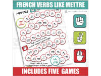 French Verbs Like Mettre Conjugation Games - Rock, Paper, Scissors by ...
