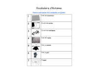 French: Winter Vocabulary Worksheets by Teach Simple