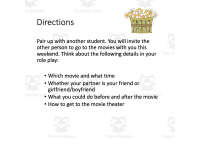 Friendship or Dating Role Play Activity by Teach Simple