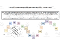 Friendship Roller Coaster Ride SEL Lesson (The Ups & Downs of ...