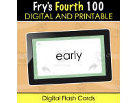 Fry's Fourth 100 Sight Words - Digital and Printable Fill-in-the-Blanks ...
