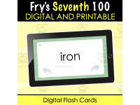 Fry's Seventh 100 Sight Words - Digital and Printable Fill-in-the ...