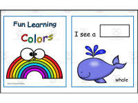 Fun Learning Colors Matching Booklet Pre-K - Kinder - Homeschool by ...