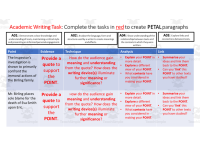 GCSE Literature: (13) ‘An Inspector Calls’ Act 3 Part 1 (‘Opening’ to ...