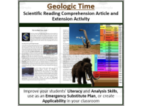 Geologic Time Reading Comprehension Article by Teach Simple
