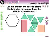 Geometry: Composing Geometric Shapes - Practice the Skill 3 - PC ...