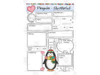 German: Animal Characteristics Worksheet - Penguin Printable by Teach ...