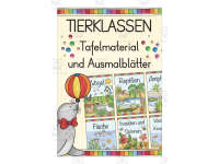 German: Animal Classes - Table Material and Coloring Pages by Teach Simple