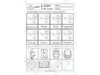 German Cut & Glue Activity: In School by Teach Simple