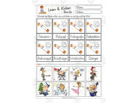 German Cut & Glue Activity: Jobs by Teach Simple