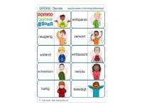 German Dominoes: Feelings & Emotions by Teach Simple