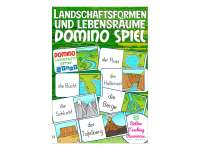German Dominoes: Landforms by Teach Simple