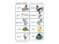 German Dominoes: Opposites by Teach Simple