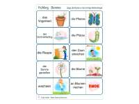German Dominoes: Spring by Teach Simple