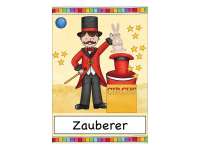 German Flash Cards: At the Circus by Teach Simple