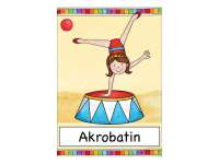 German Flash Cards: At the Circus by Teach Simple