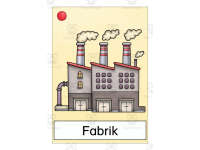 German Flash Cards: Buildings & Facilities by Teach Simple