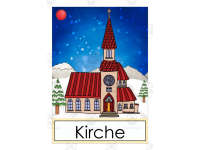 German Flash Cards: Christmas by Teach Simple