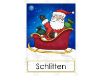 German Flash Cards: Christmas by Teach Simple