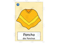 German Flash Cards: Clothing & Accessories by Teach Simple