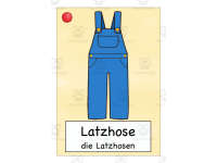 German Flash Cards: Clothing & Accessories by Teach Simple