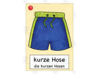 German Flash Cards: Clothing & Accessories by Teach Simple
