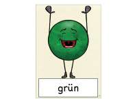 German Flash Cards: Colors by Teach Simple