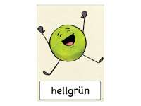 German Flash Cards: Colors by Teach Simple