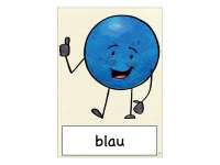 German Flash Cards: Colors by Teach Simple