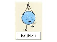 German Flash Cards: Colors by Teach Simple