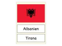 German Flash Cards: Countries & Capitals by Teach Simple