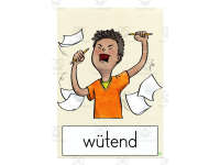 German Flash Cards: Feelings & Emotions by Teach Simple