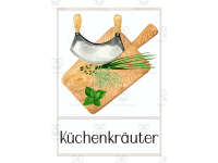 German Flash Cards: Herbs by Teach Simple