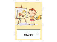 German Flash Cards: Hobbies & Activities by Teach Simple