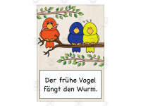 German Flash Cards: Proverbs & Expressions by Teach Simple