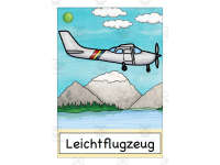 German Flash Cards: Types of Transportation by Teach Simple