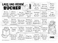 German: Let's Talk About Books Board Game by Teach Simple