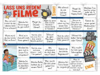 German: Let's Talk About Movies Board Game by Teach Simple
