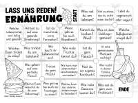 German: Let's Talk About Nourishment Board Game by Teach Simple