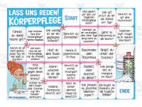 German: Let's Talk About Personal Hygiene Board Game by Teach Simple