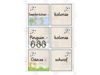 German Memory Cards: Animal Associations by Teach Simple